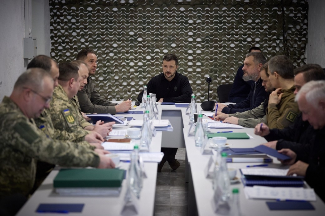 President of Ukraine chairs Supreme Commander-in-Chief’s Staff meeting ...