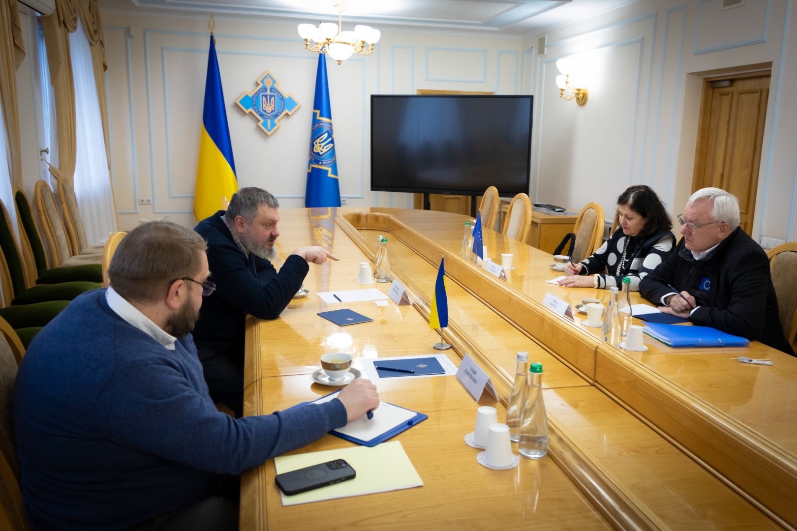 Oleksandr Lytvynenko met with the delegation of the European Union ...