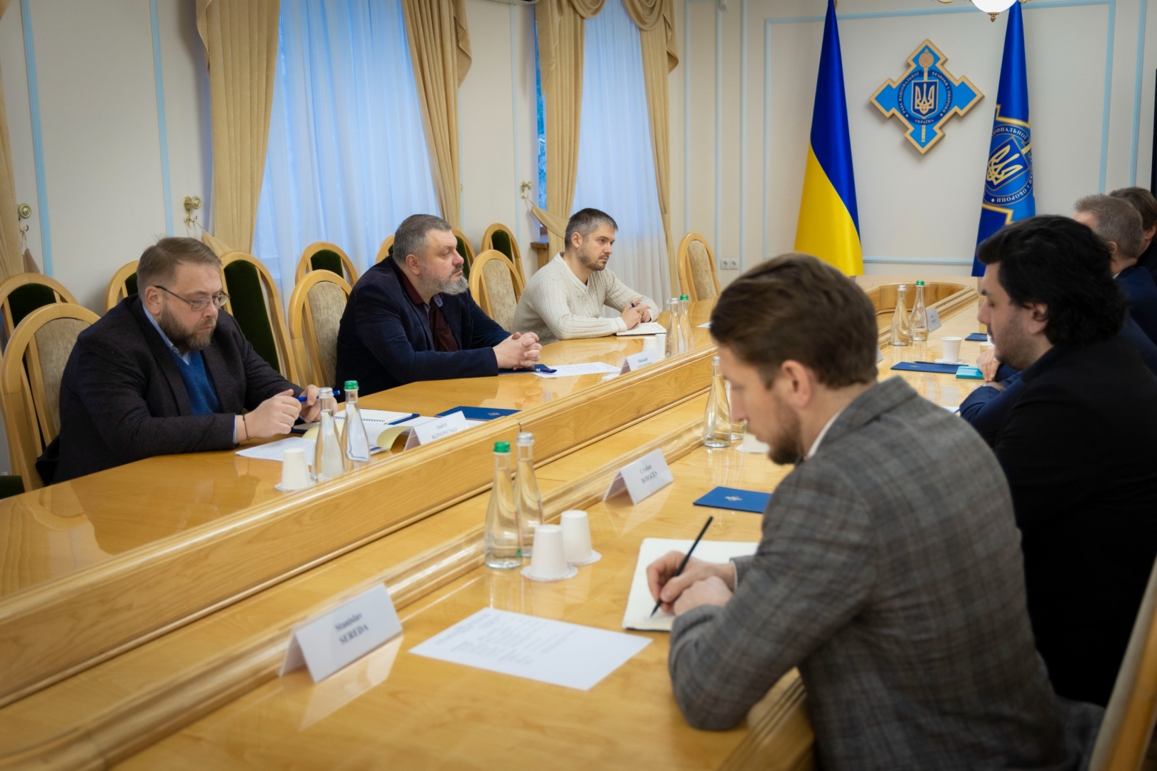 Oleksandr Lytvynenko met with the delegation of the Ministry of Foreign ...