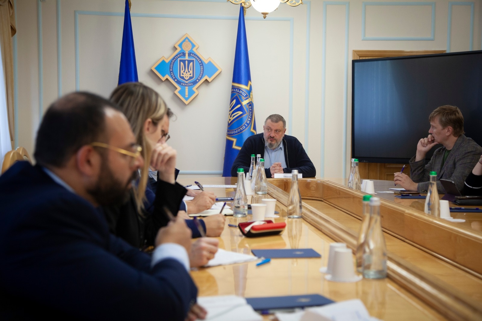 Victory Plan, Western Support: the NSDC Secretary meets with a ...
