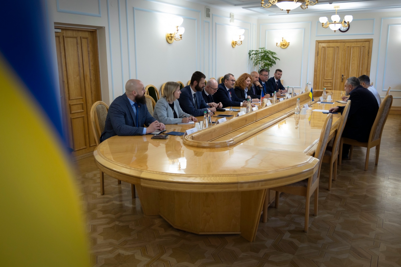 Oleksandr Lytvynenko met with the delegation of the Parliament of the ...