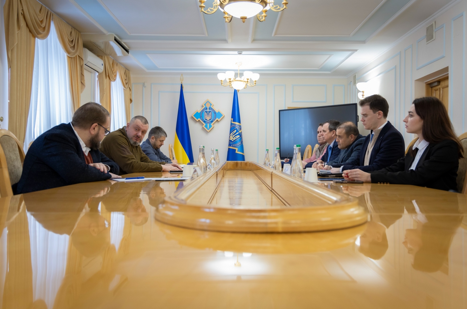 Secretary of the National Security and Defense Council of Ukraine Meets ...